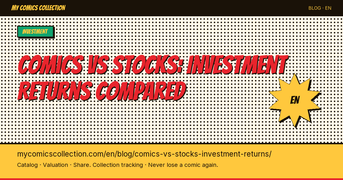 Comics vs Stocks: Investment Returns Compared